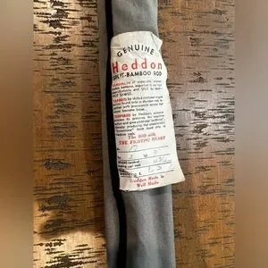 heddon | Other | Rare Heddon 7 9 Bamboo Fly Rodextra Tip Tube Original ...